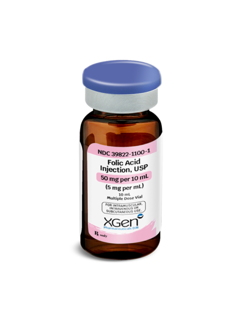 Folic Acid | XGen Pharmaceuticals DJB, Incorporated